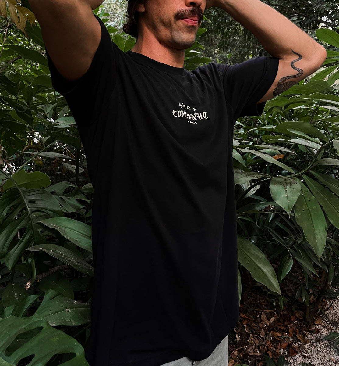 MMXIX MERCH FIT TEE - Black – Spicy Coconut
